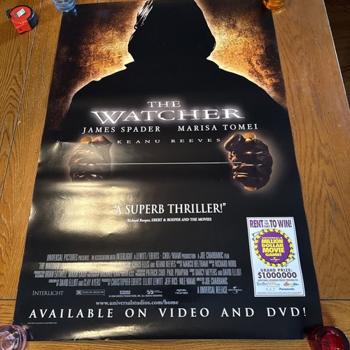 The Watcher movie poster - Keanu Reeves - 27 x 40 | eBay