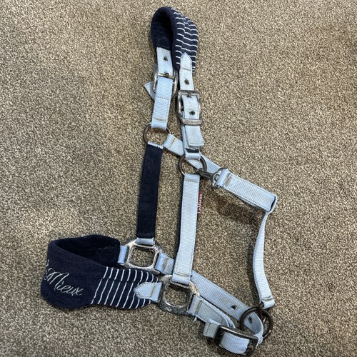 Le Mieux Headcollar Cob. Blue. Used Condition See Photos | eBay UK