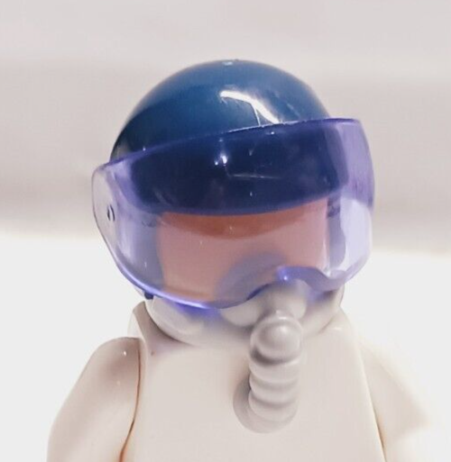 New LEGO Pilot Purple Breathing Apparatus Dark Blue Deep Purple ...
