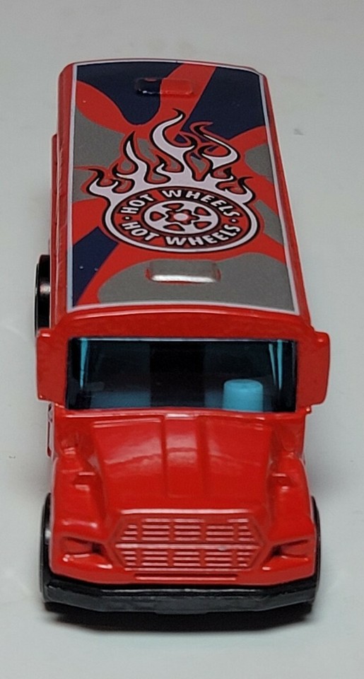 Hot Wheels 1988 Graphics Bus Red Die Cast | eBay