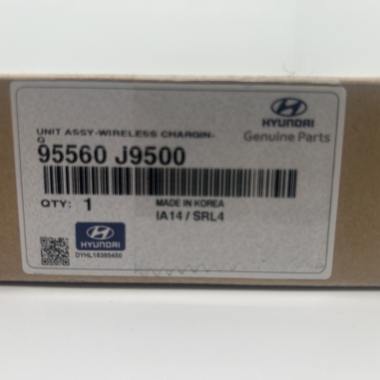 Genuine Hyundai Unit Assembly Wireless Charging 95560-J9500 for sale ...