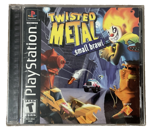 Twisted Metal: Small Brawl PlayStation PS1 Complete in Box (CIB) Black ...