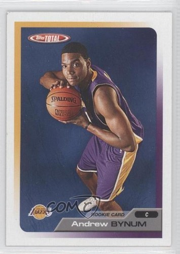 2005-06 Topps Total Andrew Bynum #339 Rookie RC | eBay