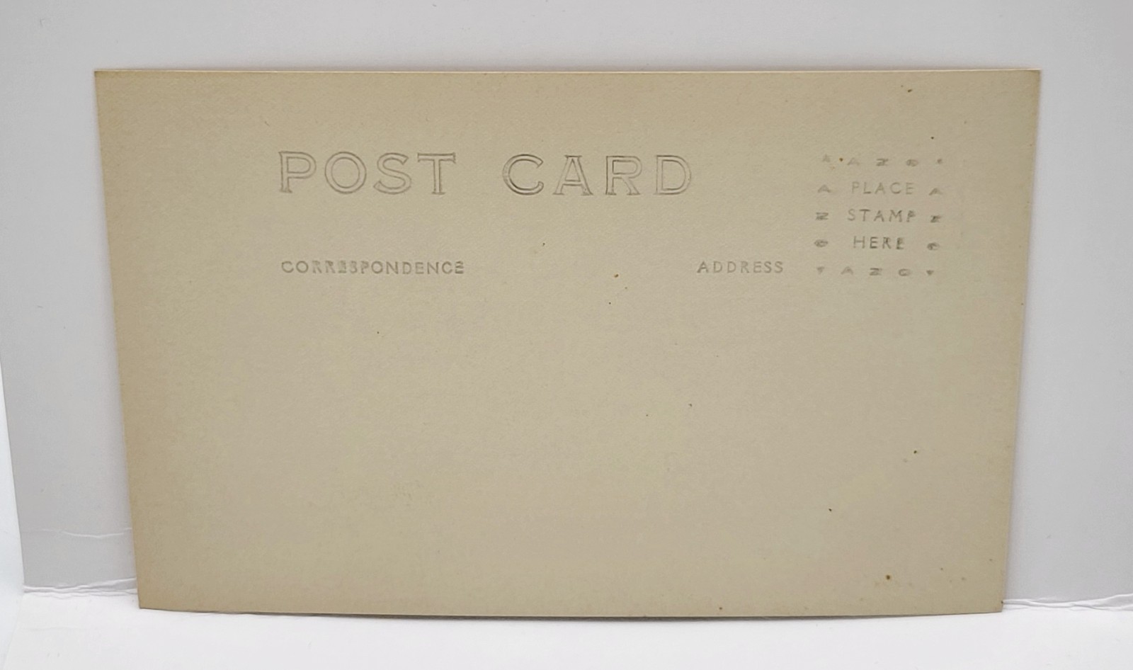 Jacobs RPPC Postcard Plank Road Over the American Sahara, Unposted