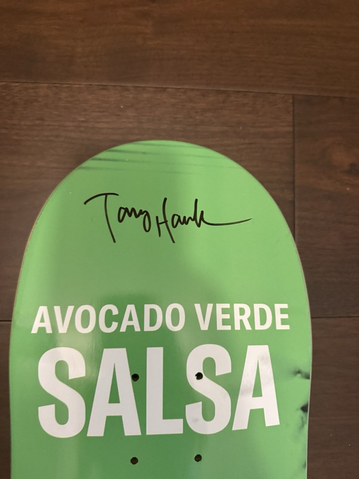 Taco Bell x Tony Hawk SIGNED Skateboard Deck Limited 500 Boards ONLY 15 ...