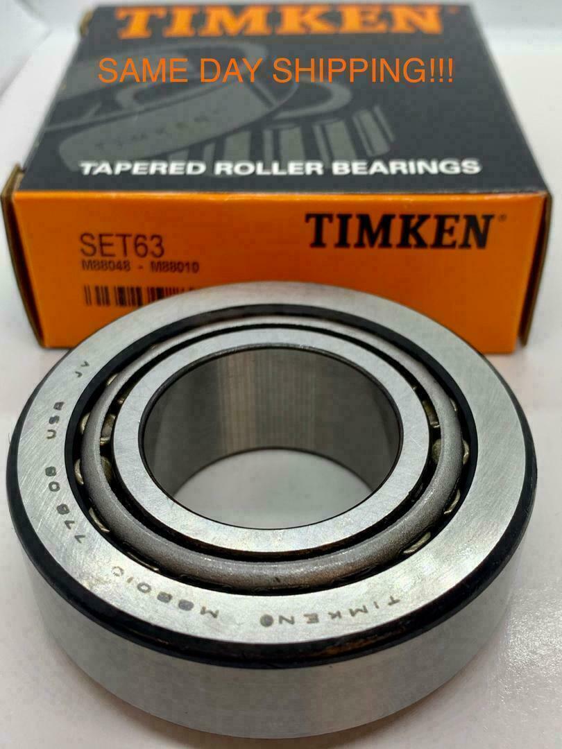 Timken SET63 Differential Bearing Set M88048/M88010 Set 63 9413427 S29 ...