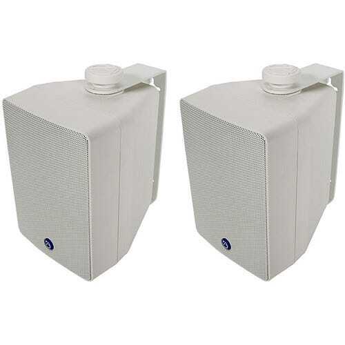 Atlas Sound SM42T-WH 4" 2-Way Weather Resistant Speaker System | eBay