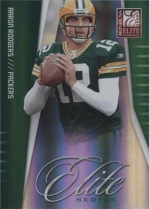 2009 Donruss Elite - Elite Series Aaron Rodgers #14 Green /499 for sale ...