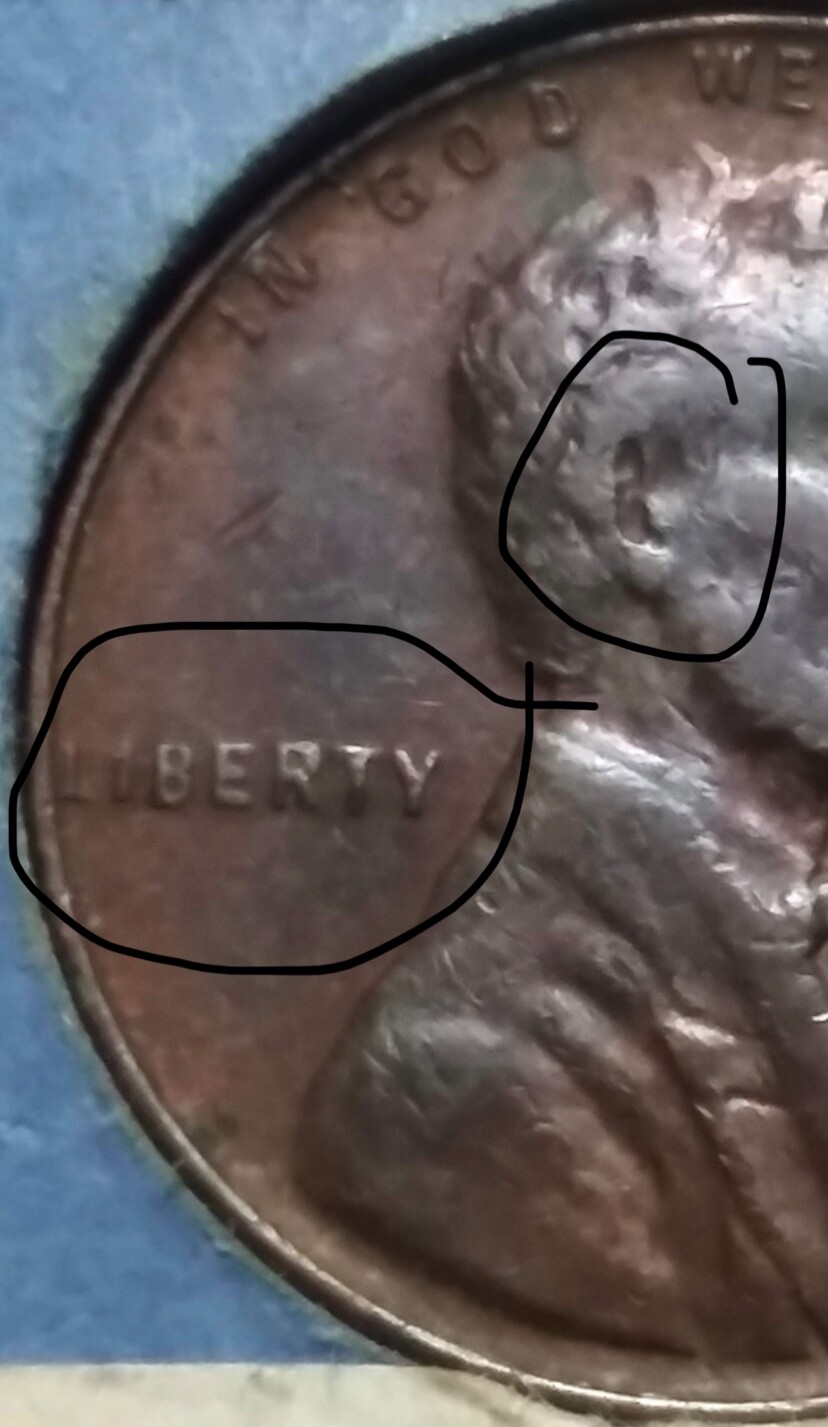 1951 d wheat penny error. Copper with red color. Multiple errors. | eBay