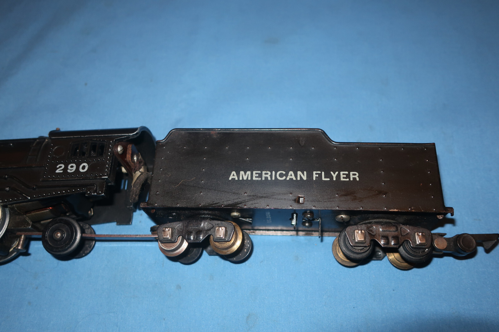 American Flyer #290 Steam Locomotive & Tender. Runs/Smokes | eBay