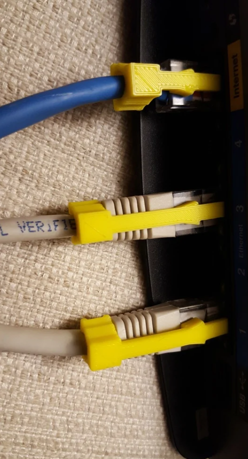 Broken RJ45 Ethernet Cable Clip Repair Fix (12pcs Total) | eBay