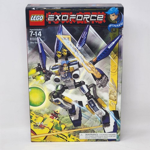 LEGO 8103 Exo Force Sky Guardian Gold MECHA Minifigure Hikaru SEALED ...