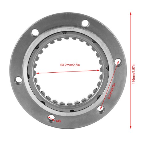 EMB Starter Clutch Assy One Way Accessory Fit For CFMOTO CF188 UTV500 ...