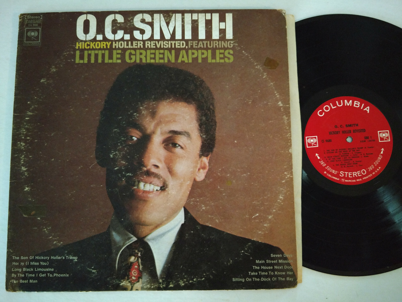 O.C. SMITH LP HICKORY HOLLER REVISITED 1968 COLUMBIA CS 9680 PITMAN ...