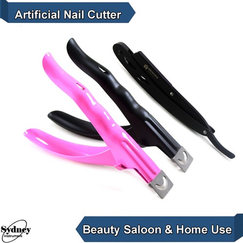 Manicure Nail Clipper Cutter Art Craft Artificial UV Trimmer Hair ...