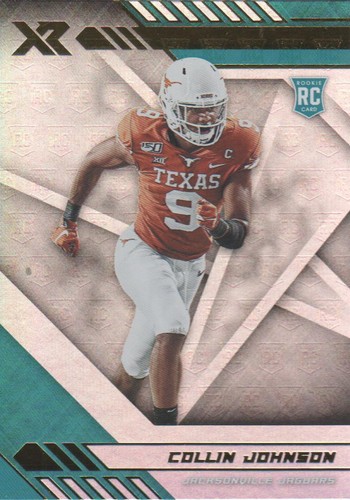 2020 Panini XR Football #174 Collin Johnson RC | eBay