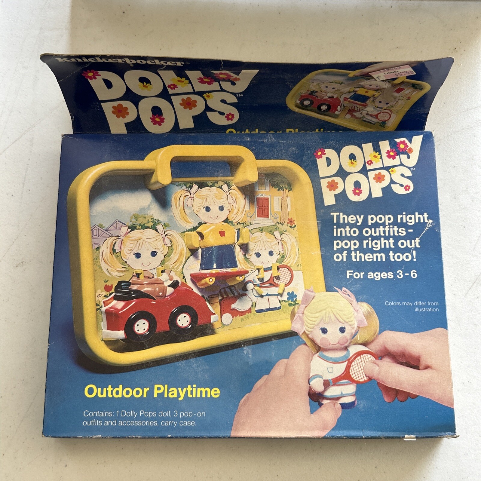 DOLLY POPS OUTDOOR PLAYTIME 1979 knickerbocker NEW VINTAGE DEADSTOCK | eBay