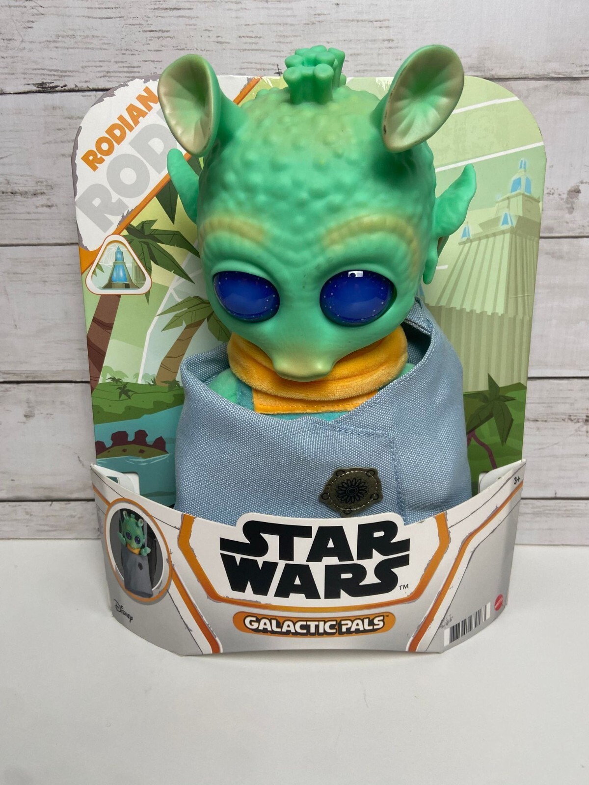 Star Wars Galactic Pals: Wookie, Rodian and Jawa Plush 11" Doll Disney ...