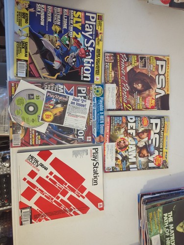Lot Of 5 PSM Video Game Magazine PlayStation 2000s Wolverine Snoop Dogg ...