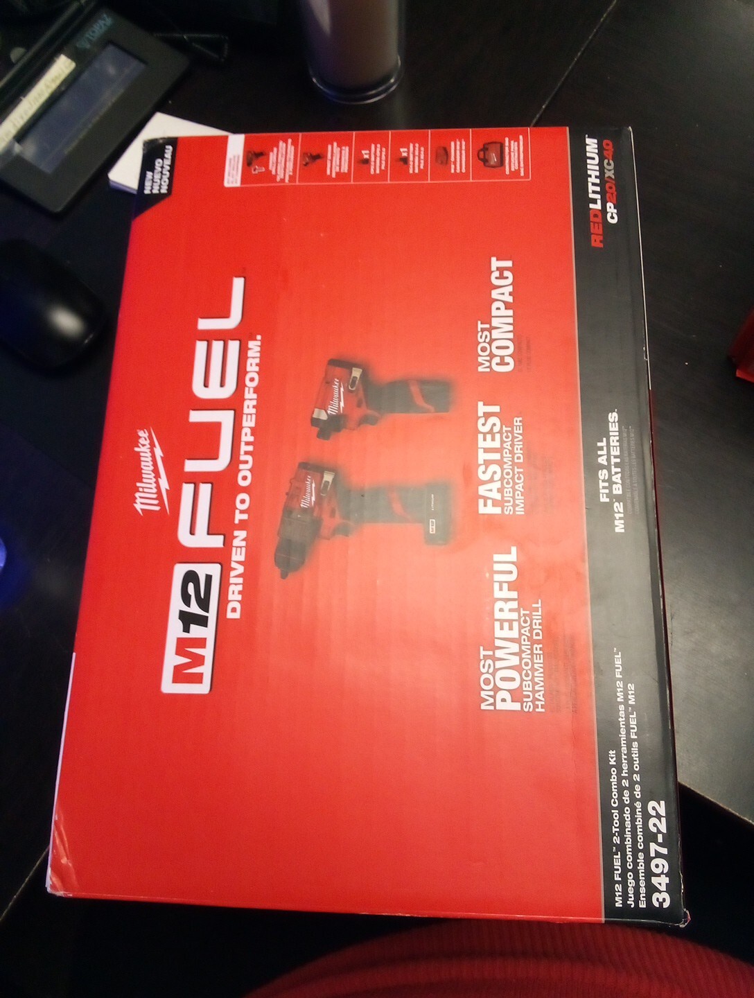 Milwaukee (3497-22) Impact Driver - Red 45242637331 | eBay