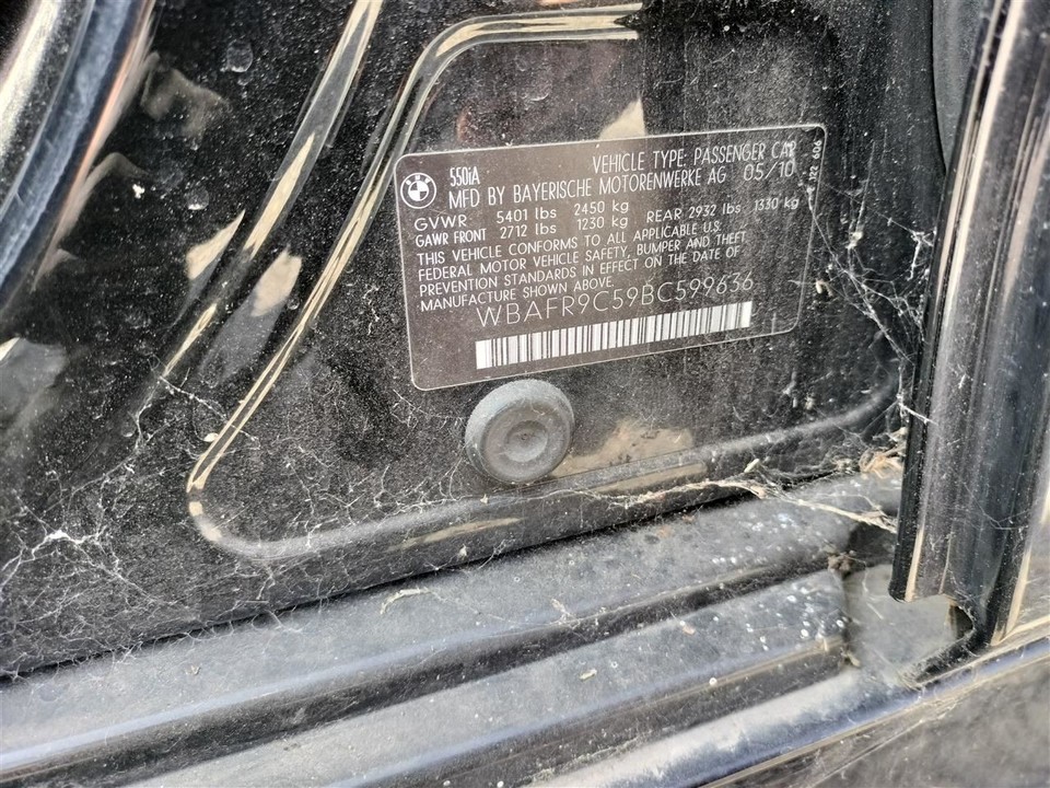 LEFT AIR CLEANER BOX OEM 11-13 BMW 550I 13717577467 | eBay