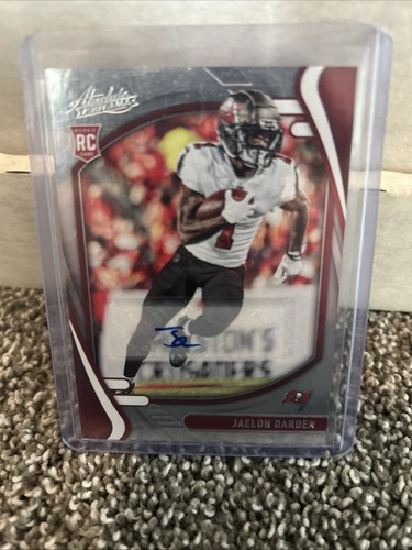 2021 Absolute Rookie Signatures Jaelon Darden #135 Autograph RC Seattle ...