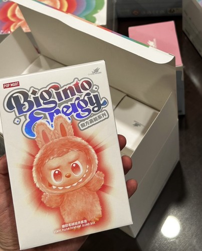 Labubu Big Into Energy Single Blind Box with Scannable QR Code | eBay