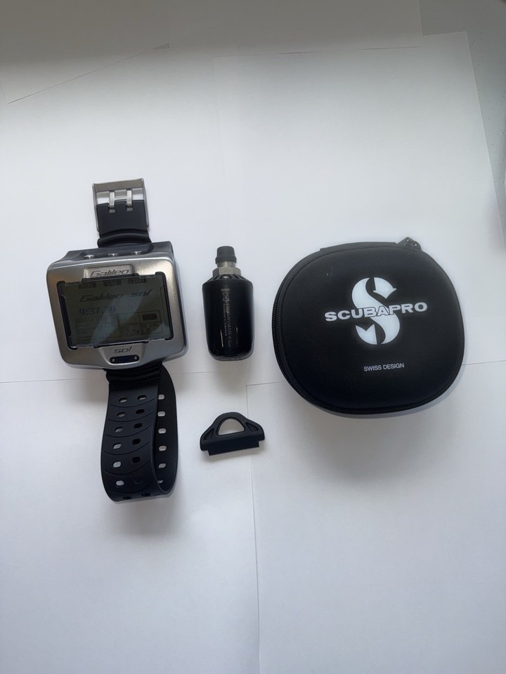 Scubapro Galileo Sol Dive Computer with transmitter Wrist Computer | eBay