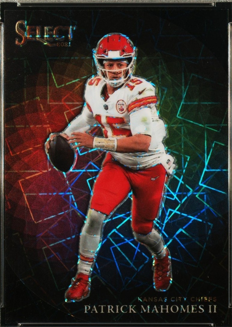 2021 Panini Select - Color Wheel Patrick Mahomes II #CW-1 Black Prizm ...