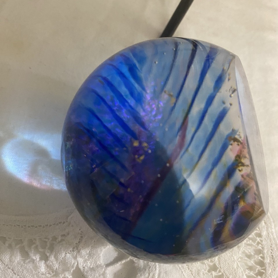 GLASS EYE STUDIO 2005 MILKY WAY CELESTIAL PAPERWEIGHT Vintage Sky ...