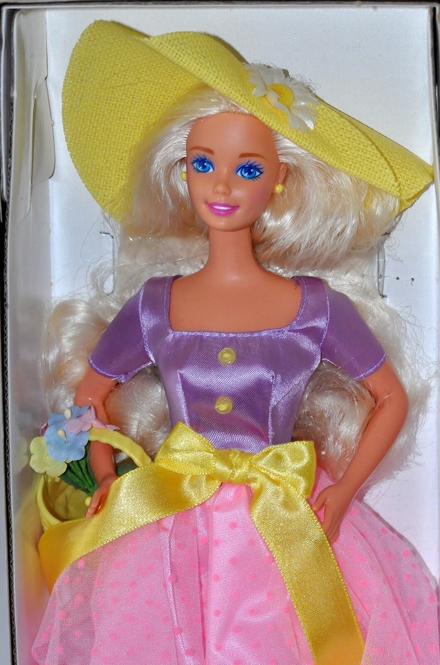 Avon SPRING BLOSSOM Barbie First in Series Special Edition 1996 NIB ...
