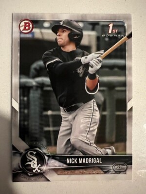 QTY: 2018 Bowman Draft - Nick Madrigal ( White Sox ) 1st Rookie ...