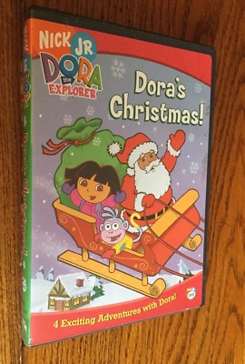Dora the Explorer - Dora's Christmas (DVD, 2004) 4 Exciting Adventures ...