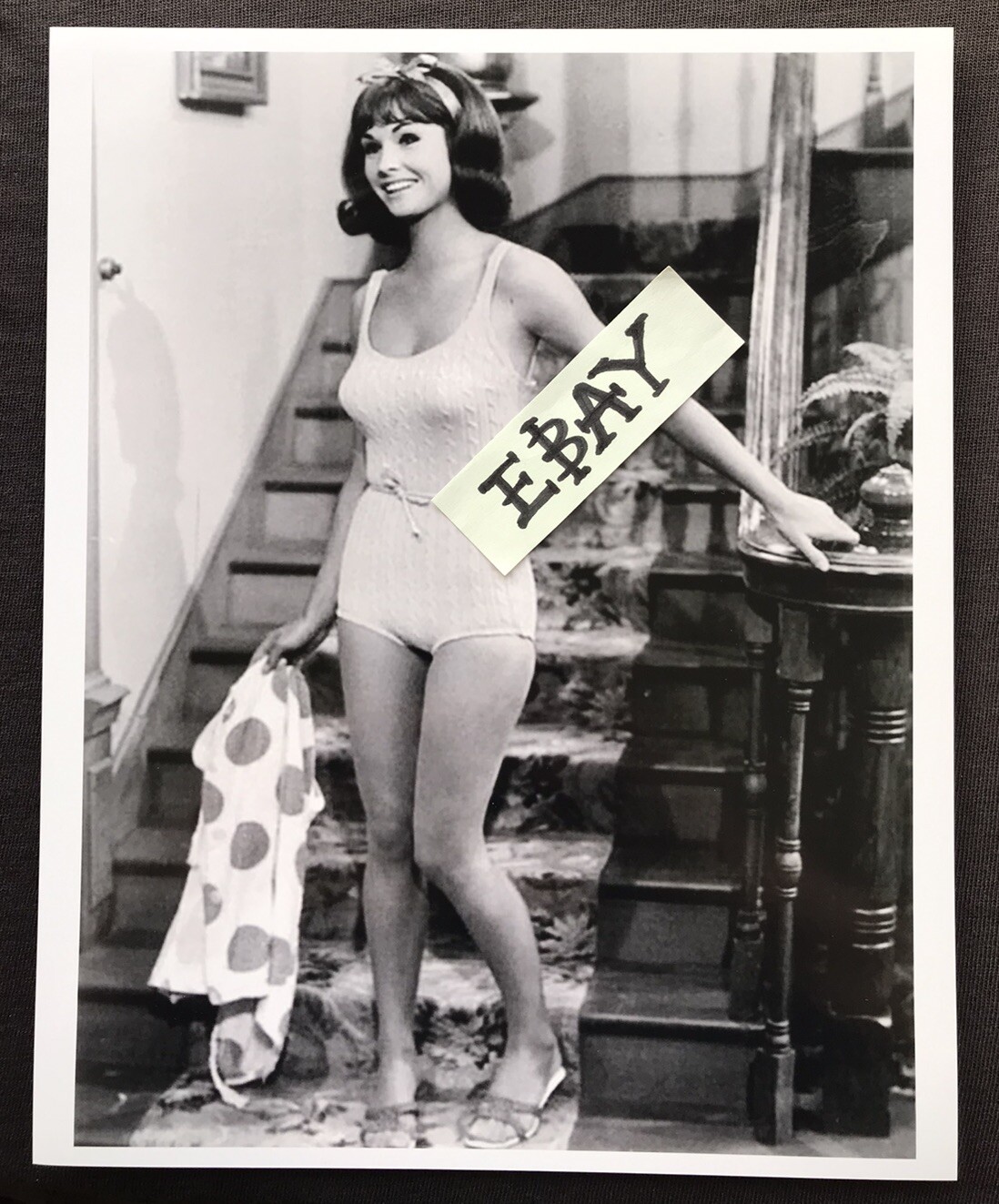 LORI SAUNDERS Photo Sexy Swimsuit Petticoat Junction Leggy Legs Bare Feet Toes | eBay