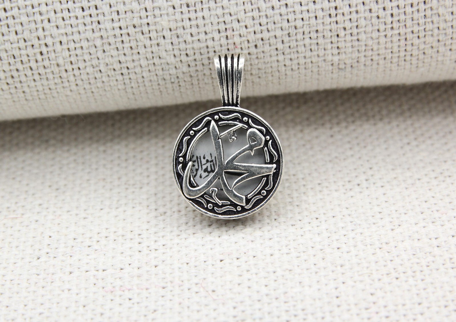 Turkish 925K Silver Taweez Talisman Prayer Dua Written Amulet Locket ...