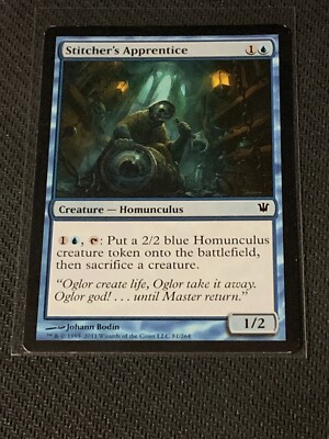 Magic the Gathering Innistrad Stitcher's Apprentice | eBay