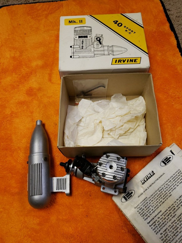Irvine Engine - Irvine 40 Sport Mk. II RC motor - New! | eBay