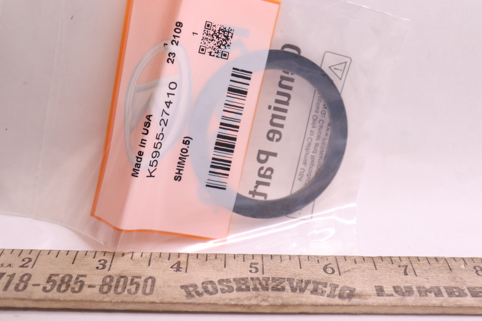 Kubota Shim 0.5 K5955-27410 for sale online | eBay