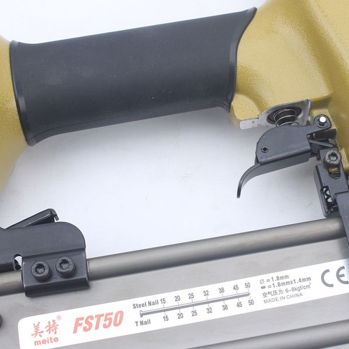 T-type Industrial Pneumatic Nail Gun 15-50mm 16GA Durable Nailer Tools ...