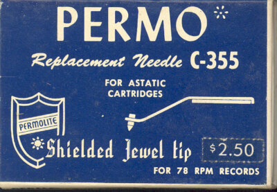 Permo C-355 Astatic C-3 series needle -78 rpm Sapphire | eBay