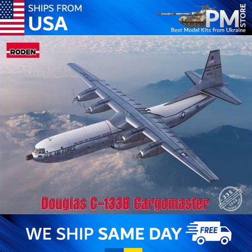 Roden 335 Douglas C-133B Cargomaster U.S. Air force aircraft kit 1/144 | eBay