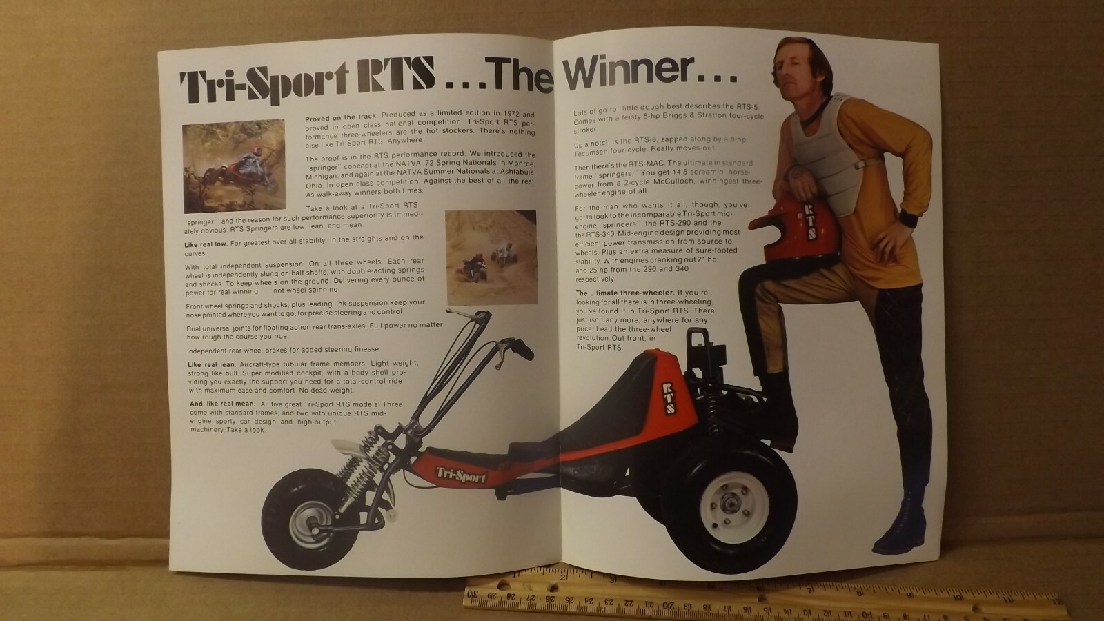 Vtg Tri-Sport RTS-5 8 MAC 290 340 Sales Brochure by Alsport | eBay