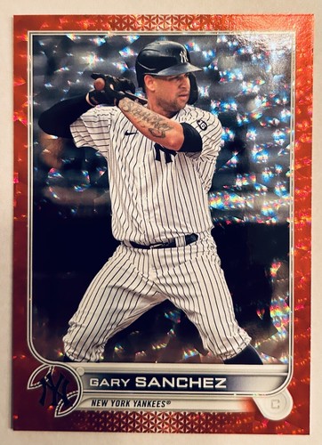 GARY SANCHEZ 2022 Topps Series 2 Red Foil #625 #179/199 Yankees | eBay