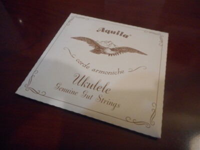 NEW - Aquila 1U Genuine Gut Soprano Ukulele String Set, High G | eBay