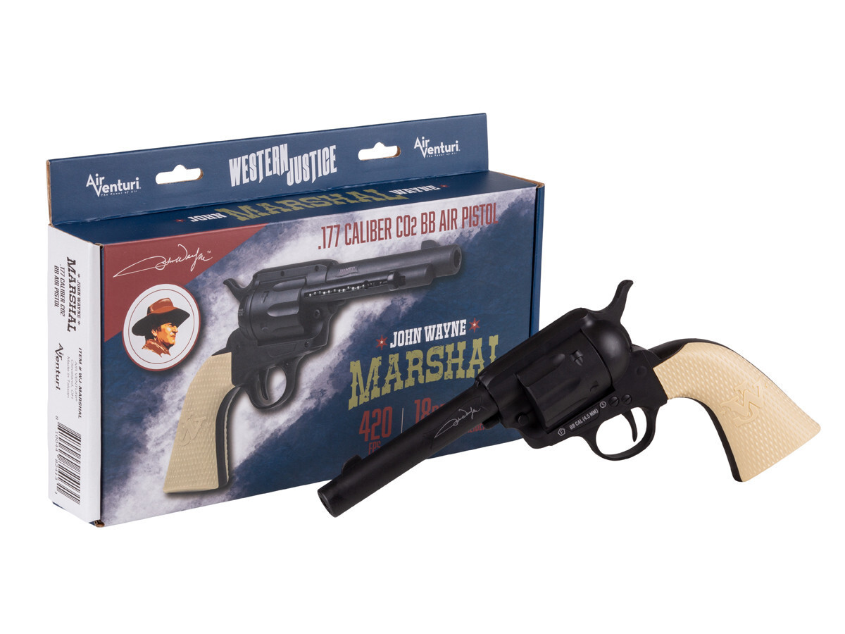 (NEW) Western Justice John Wayne Marshal CO2 BB Revolver by Western ...