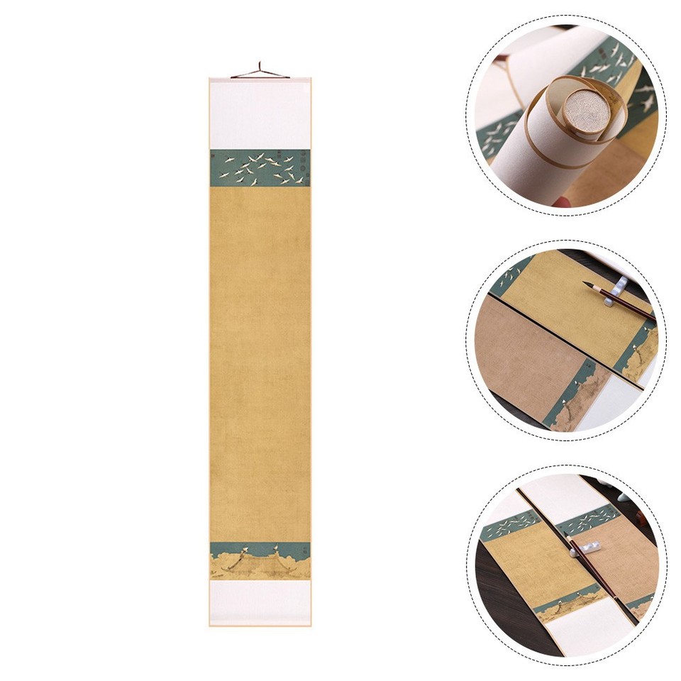 Chinese Style Hanging Painting Scroll Paper for Writing Calligraphy ...