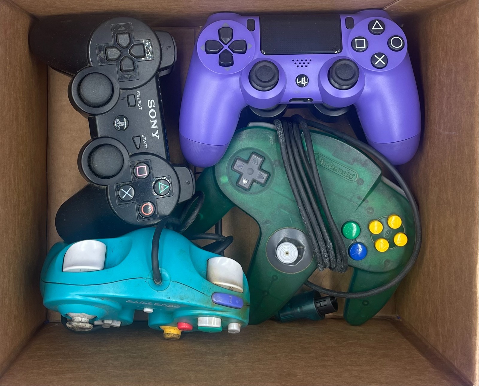 Gaming Controller Lot (Gamecube, N64, PS4, PS3) | eBay