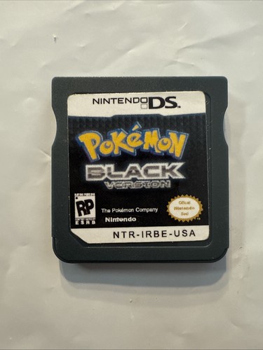 Pokemon Black Version Nintendo DS Memory Pack Edition- game Cartrige | eBay
