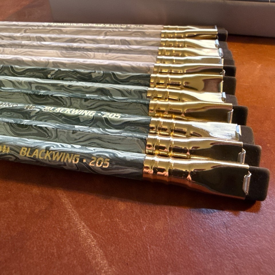 New 12 Blackwing Volumes 205 "Silk Road" Jade Finish Pencils March 2017 ...