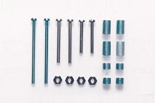 Tamiya 15232 1/32 Mini 4WD Parts Screw Set A (15mm,20mm,30mm) w/Spacer ...
